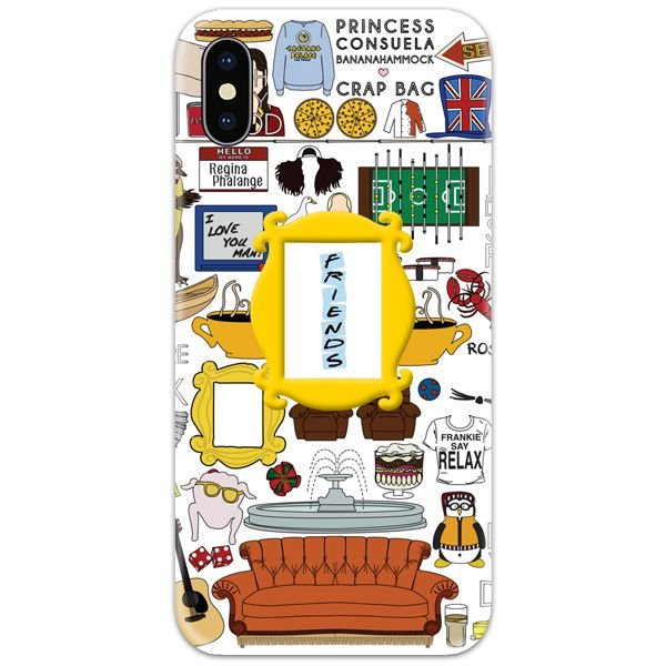 Friends Door Logo on White Poster 4D Case | ShopperShine