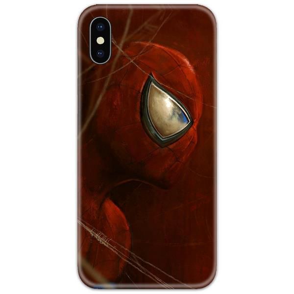 Spiderman side face Slim Case Back Cover | ShopperShine