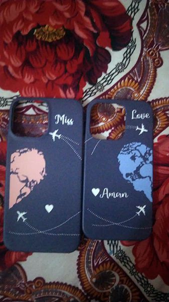 Travel around World Couple Case Back Covers | ShopperShine