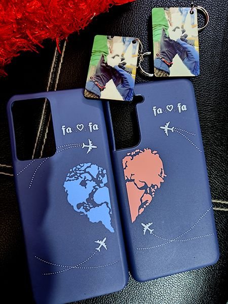 Travel around World Couple Case Back Covers | ShopperShine