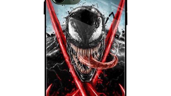 Venom 2 Movie Poster Glass Case Back Cover | ShopperShine